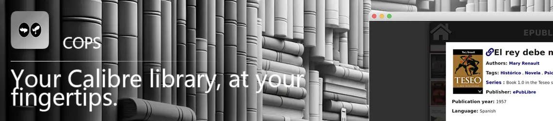 COPS • E-Book Server Download and Install • HomeDock OS